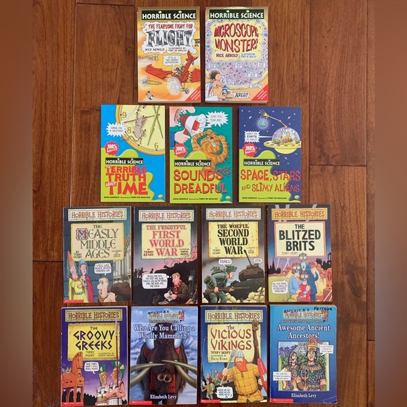 Scholastic | Other | Vintage Horrible Historieshorrible Science 3 ...